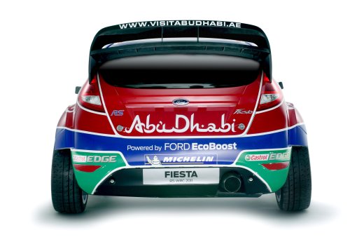The back end of the new Ford Fiesta RS rally car | Torque News